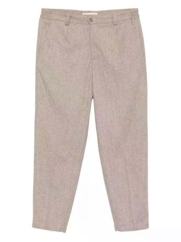 BRIGLIA 1949 Pressed-crease Button Trousers