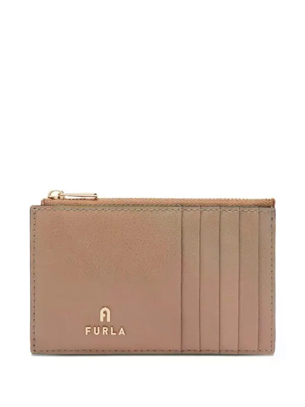 Furla Camelia M Zip-top Card Holder - Brown