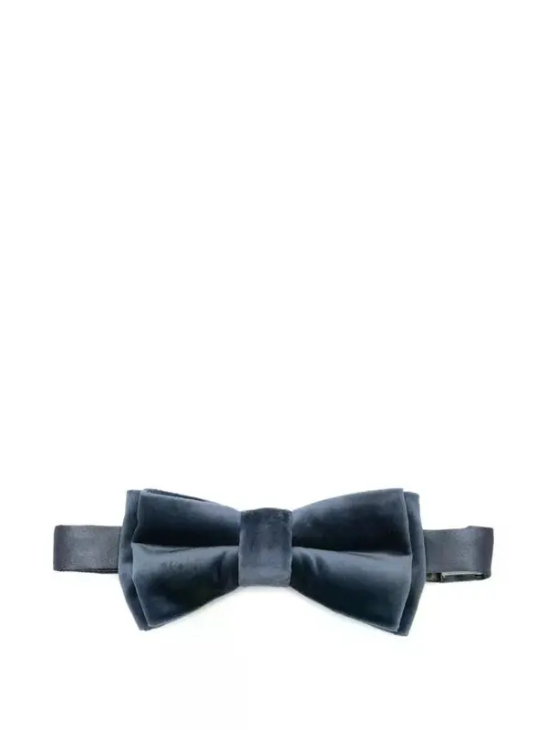 Paul Smith Velvet Bow Tie - Blue