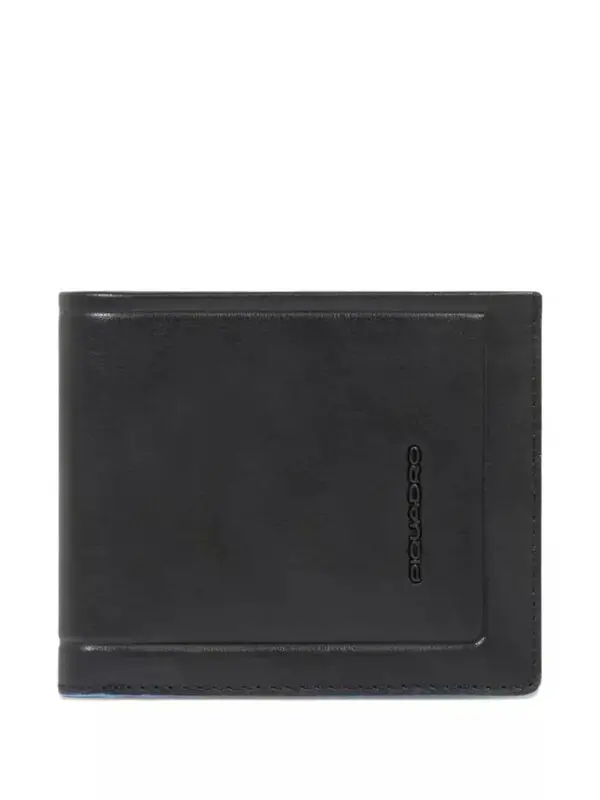 PIQUADRO Leather Wallet - Black