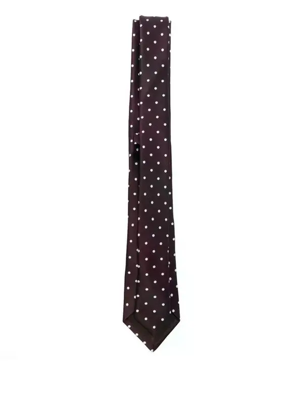 TOM FORD Polka-dot Silk Tie