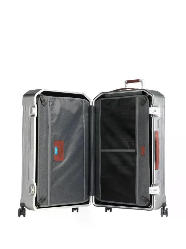 PIQUADRO Textured Wheeled Luggage