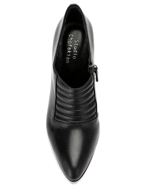 STUDIO CHOFAKIAN Leather Pumps