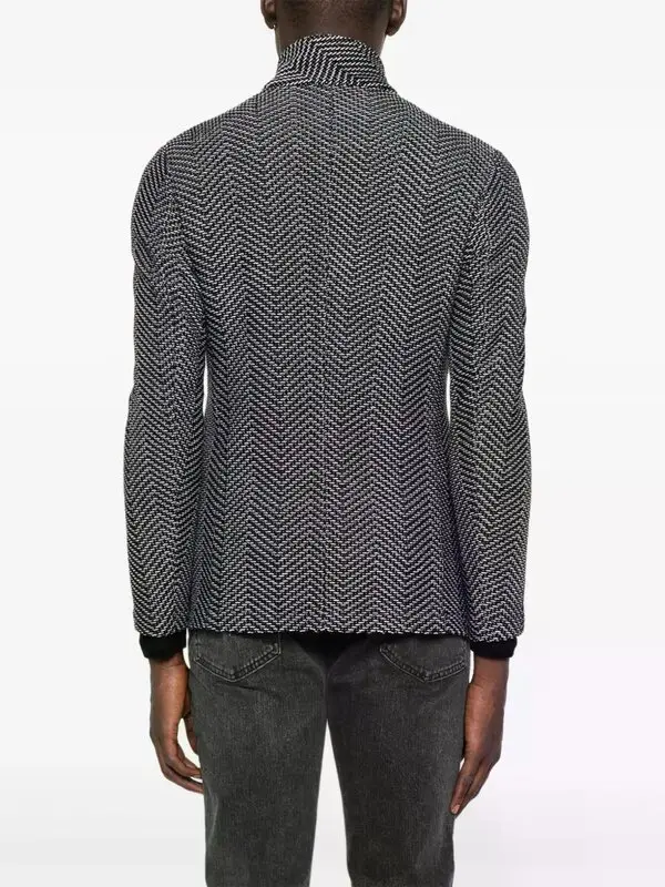 Emporio Armani Zigzag-pattern Jacket