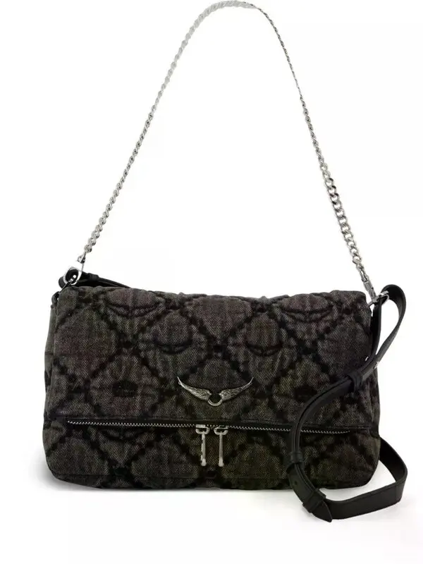Zadig&Voltaire Mini Rocky Ii Quilted Shoulder Bag - Black