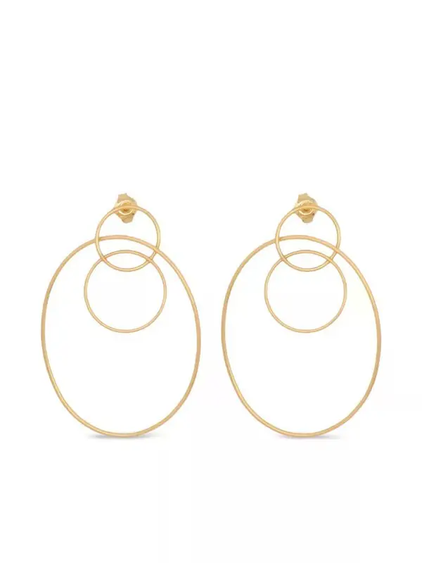 LIA DI GREGORIO 18k Circle Earrings - Gold