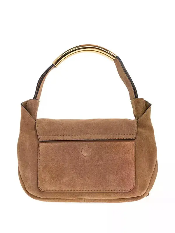 Moschino Suede Tote Bag - Brown