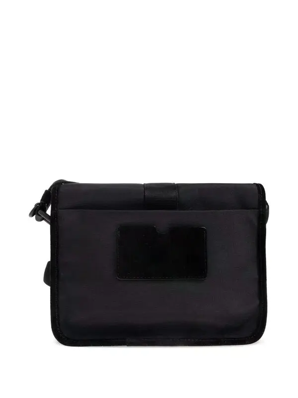 Moschino Logo-plaque Buckled Shoulder Bag
