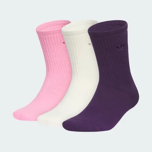 Adidas Originals Comfort 3-pack Crew Socks - Semi Pink Glow