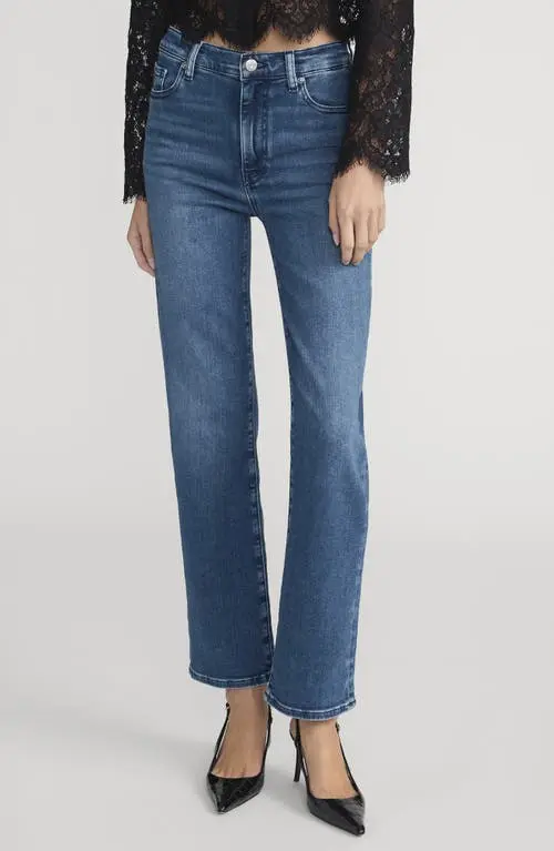 FRAME Le Sleek Straight High-waist Jeans - Reign