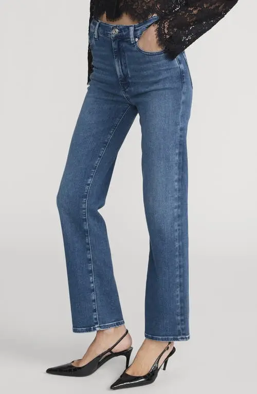 FRAME Le Sleek Straight High-waist Jeans - Reign