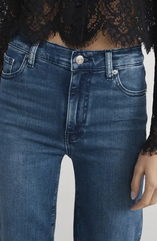 FRAME Le Sleek Straight High-waist Jeans - Reign