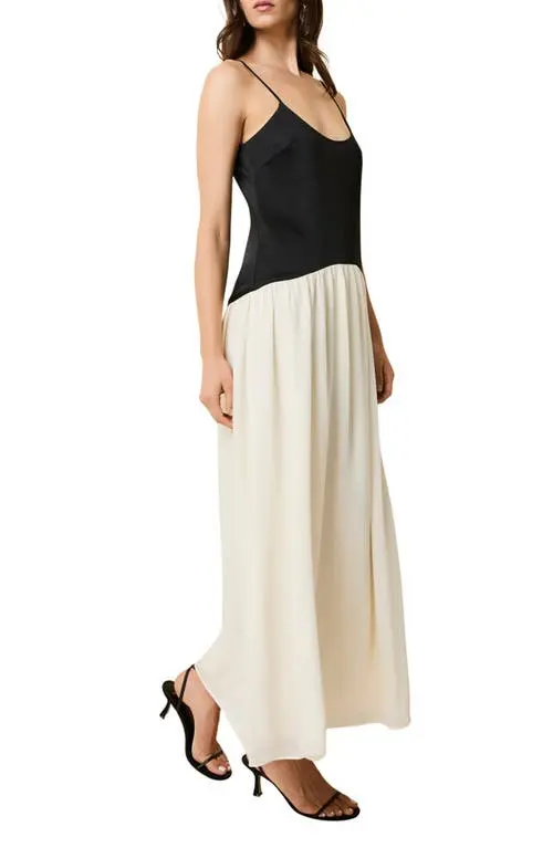 Solid & Striped The Talulla Sleeveless Maxi Dress - Noir/brule