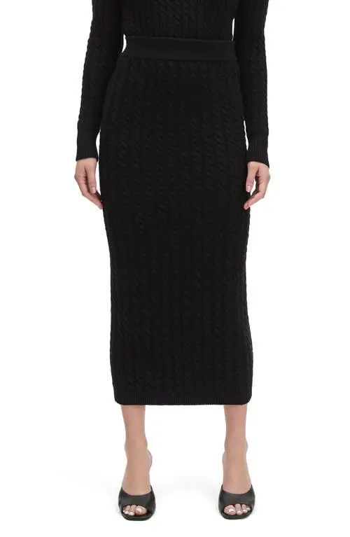 FAVORITE DAUGHTER The Feel Good Knit Maxi Skirt
