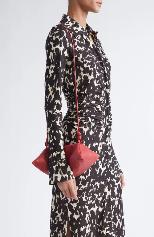 Altuzarra Mini Origami Leather Crossbody Bag - Red