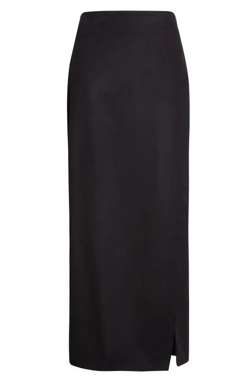 Max Mara Adorato Wool Wrap Skirt