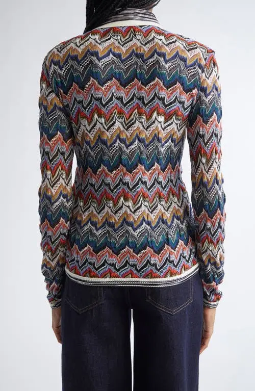 Missoni Zigzag Stripe Cardigan