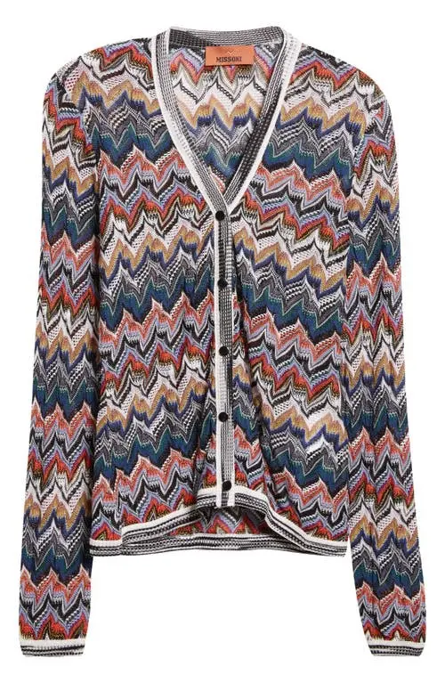 Missoni Zigzag Stripe Cardigan