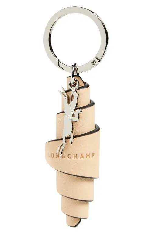 Longchamp Croissant Key Chain