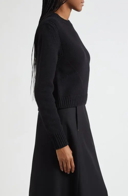 Moncler Wool & Cashmere Crewneck Sweater