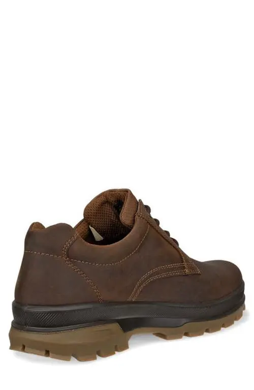 Ecco Track Waterproof Plain Toe Derby - Camel