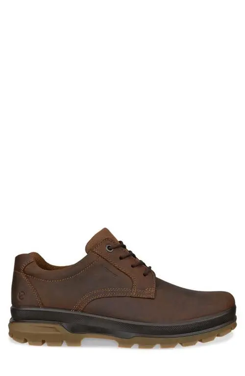 Ecco Track Waterproof Plain Toe Derby - Camel