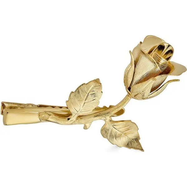 EPONA VALLEY Rose And Vine Hair Clip - Gold