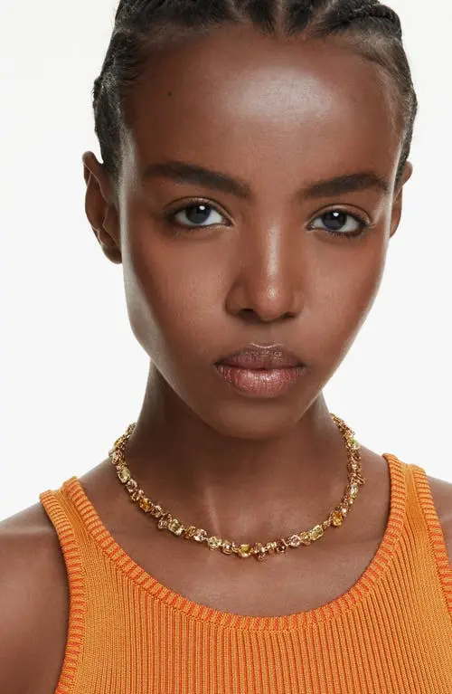 SWAROVSKI Gema Necklace - Gold