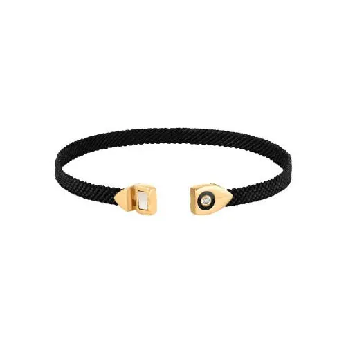 KARMA AND LUCK Infinite Success Evil Eye Bracelet - Black