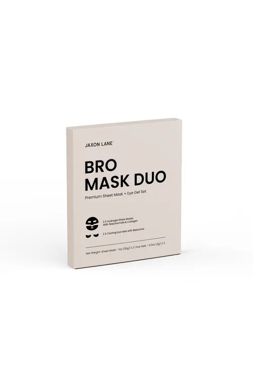 JAXON LANE Bro Mask Hydrating Cooling Sheet & Eye Mask Set - None