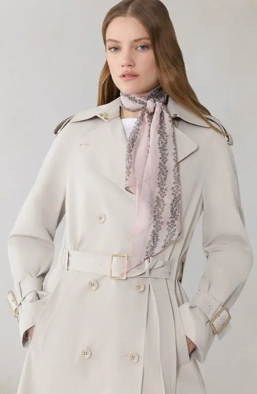 Soia & Kyo Becky Double-breasted Trench Coat