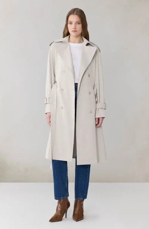 Soia & Kyo Becky Double-breasted Trench Coat