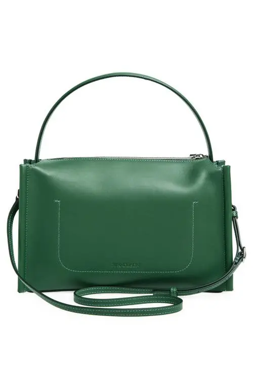 JW Anderson Loafer Leather Top Handle Bag - Pine 555