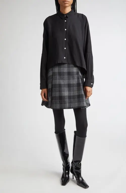 Proenza Schouler Classic Twill Button-up Top