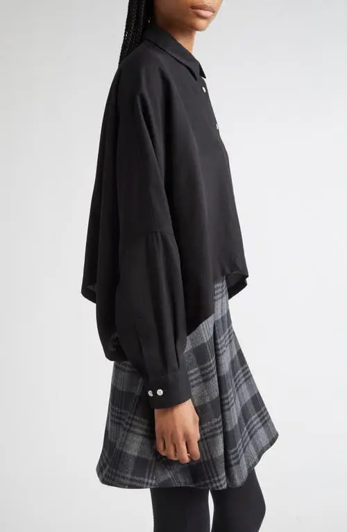 Proenza Schouler Classic Twill Button-up Top