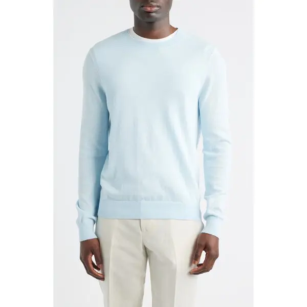 Nordstrom Crewneck Cotton & Cashmere Sweater