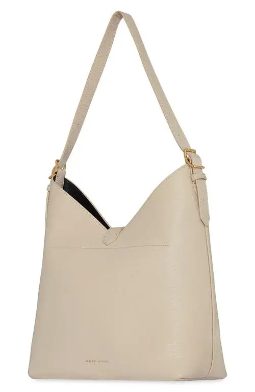 Rebecca Minkoff Mini Megan Leather Hobo Bag - Stone