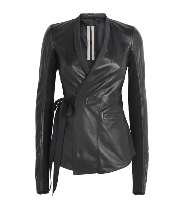 Rick Owens Hollywood Leather Jacket