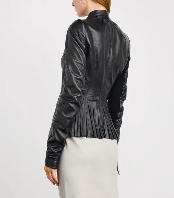 Rick Owens Hollywood Leather Jacket