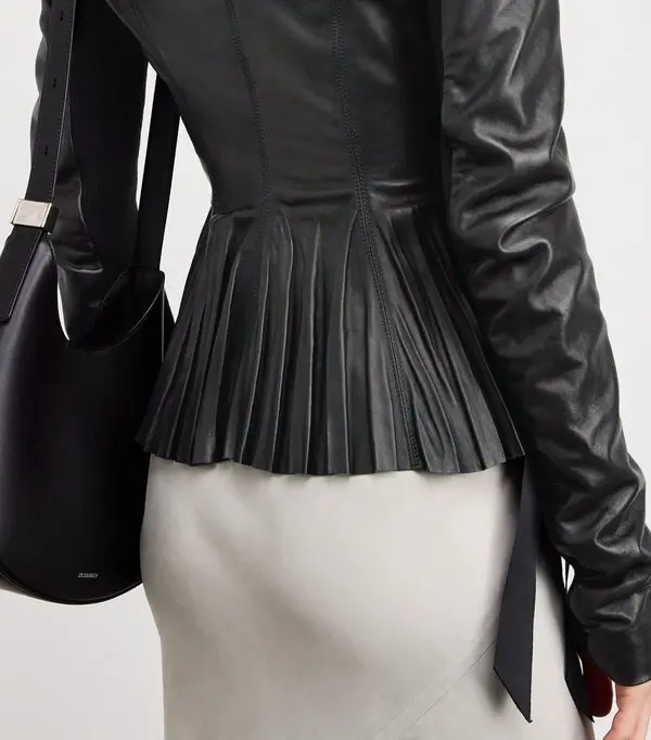 Rick Owens Hollywood Leather Jacket