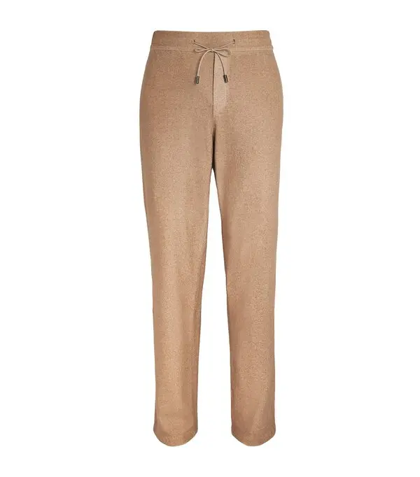 Colombo Cashmere-silk Drawstring Trousers