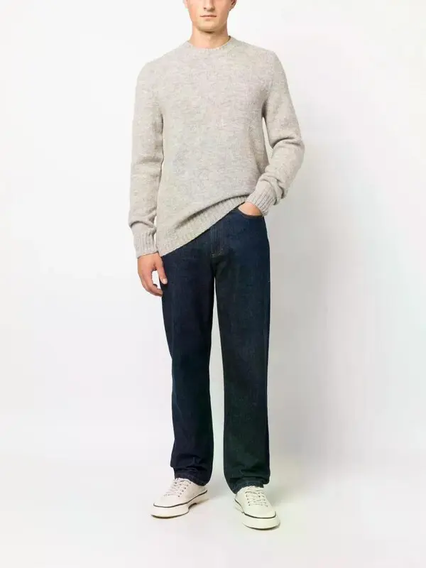 A.p.c. Crew-neck Wool-blend Jumper