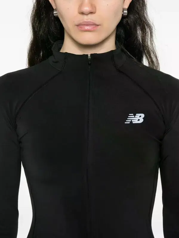 NEW BALANCE Zip-front Logo Sweatshirt