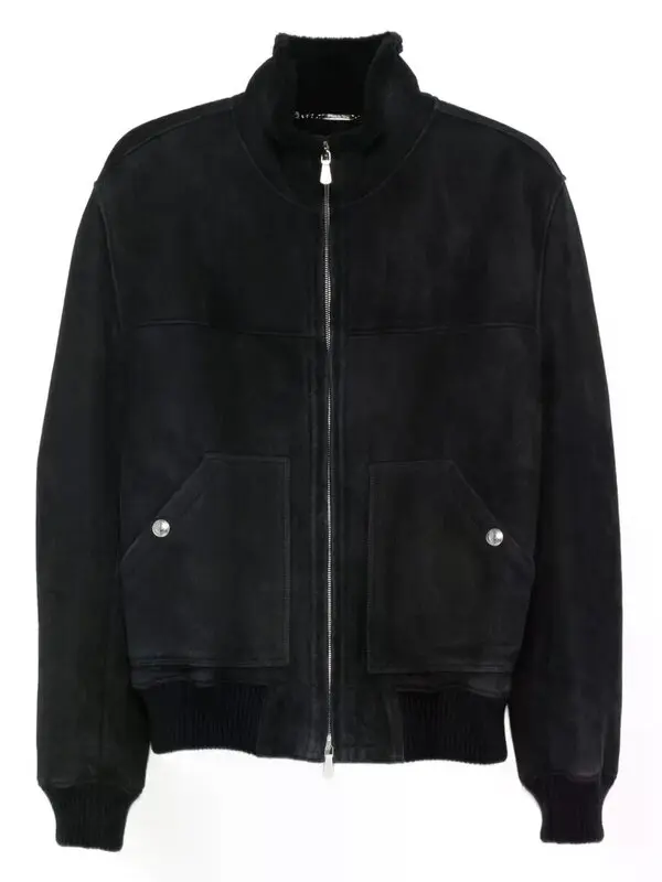 Eleventy Full-zip Bomber Jacket