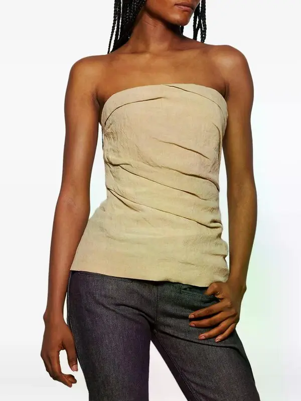 Tove Izel Draped Bandeau Top