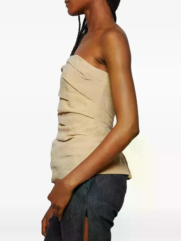 Tove Izel Draped Bandeau Top