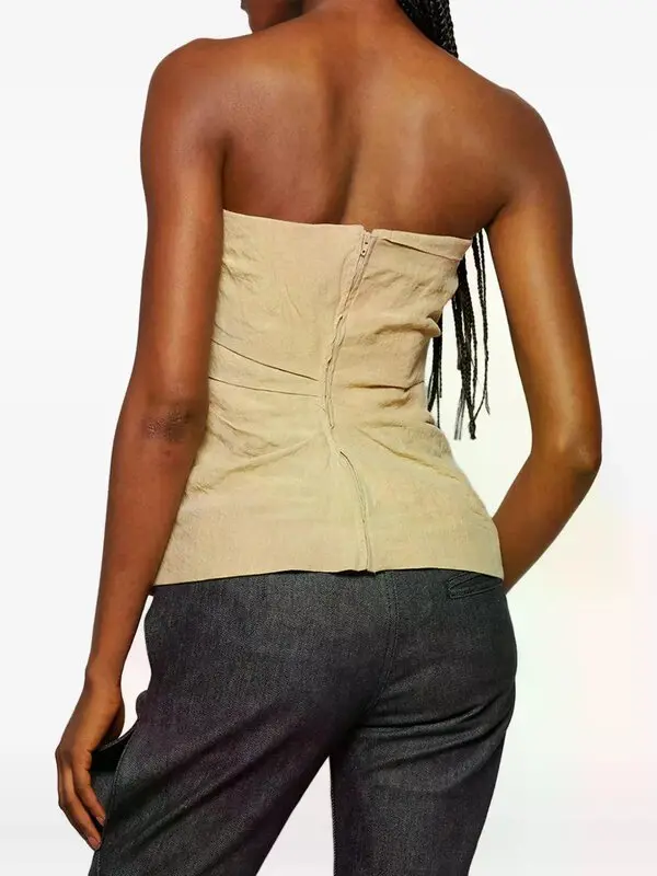 Tove Izel Draped Bandeau Top