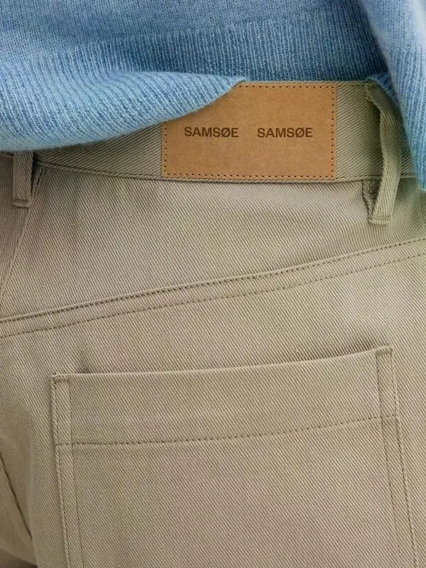 SAMSOE SAMSOE Cotton Cropped Trousers