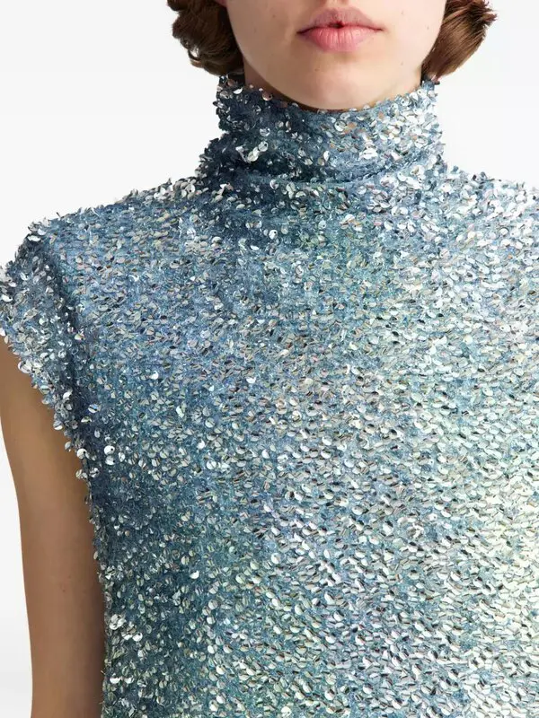 16Arlington Ovíca Sequinned Top