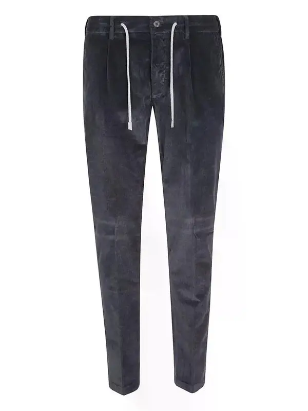 Eleventy Drawstring Corduroy Trousers